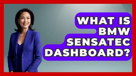 What Is Bmw Sensatec Dashboard Germany Made Simple Youtube