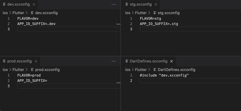 Flutter 3 7未満Dart defineのみを使って開発環境と本番環境を分ける