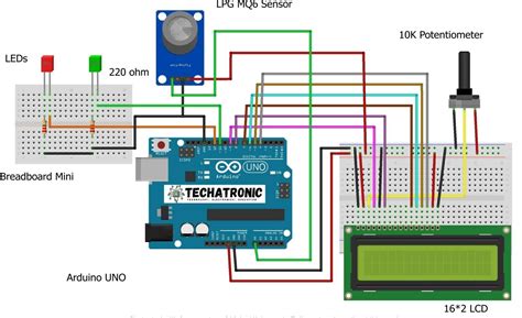 LPG Gas Leakage Detector Using Arduino Arduino Project
