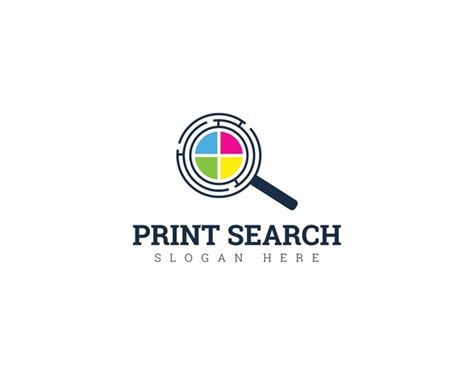 Pro print studio logo vector vector editável Vetor Premium