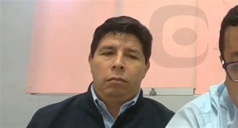 Pedro Castillo Poder Judicial Rechaza Pedido Del Expresidente Para