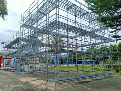 Q British Standard Steel Galvanized Ringlock Scaffold Tube For Construction Building Material