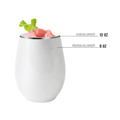 Plastic Glasses White Gold Rim Wine Glasses Kaya Collection The