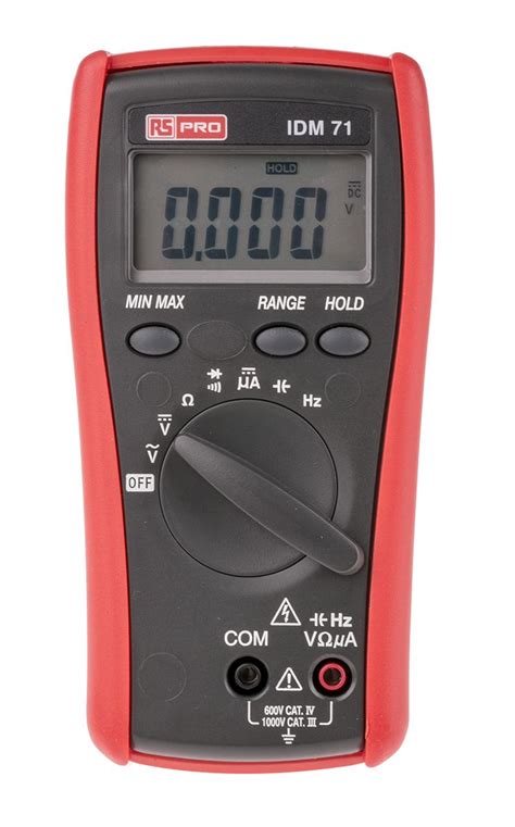 RS PRO IDM71 Handheld Digital Multimeter RS Components Indonesia