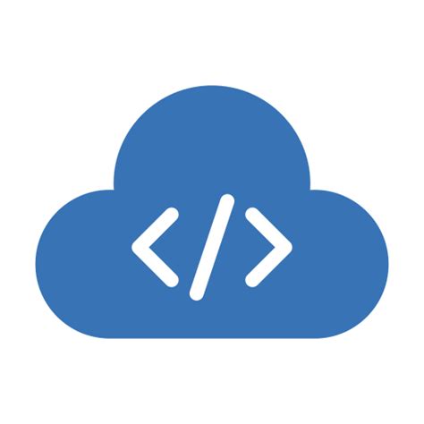 Coding Generic Blue Icon