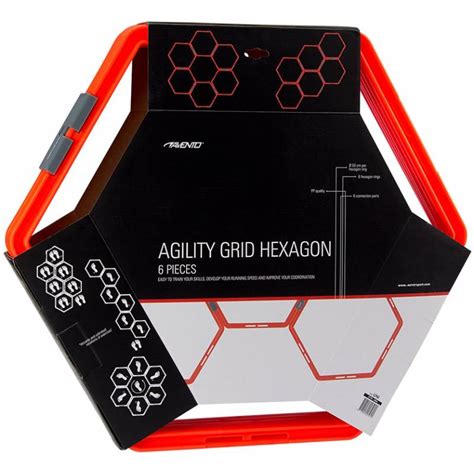 Vikrumo Tinklas Avento Agility Grid Hexagon 6 Piece Fitnesas Ir Joga