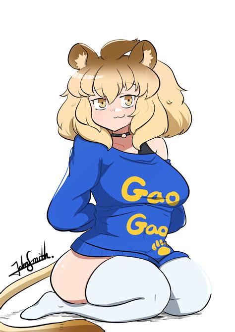 Lion Kemono Friends And 1 More Drawn By Johna2556349 Danbooru