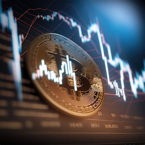 Ai Generated Illustration Of A Golden Bitcoin Digital Currency Stock