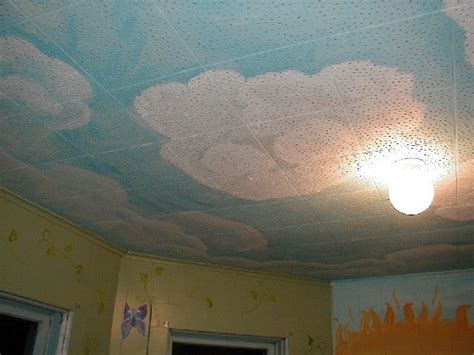 Ceiling Cloud Mural In Vermont
