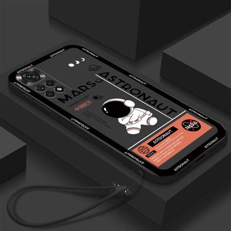 Ốp Điện Thoại Tpu Mềm Hình Phi Hành Gia Cho Poco X Pro G F Redmi Note Pro C Xiaomi Mi