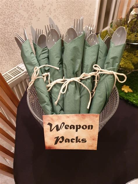 The Lord Of The Rings Theme Birthday Party Ideas Decorations Artofit