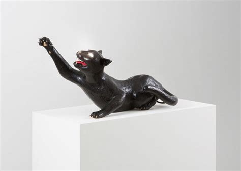 Studio Jobs Pussy Cats Sculptures Capture Aggressive Feline Behaviour