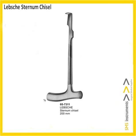 Lebsche Sternum Chisel Surgical Instruments Nazmed Sms Malaysia