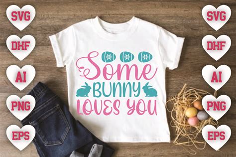 Some Bunny Loves You Graphic by CREATIVESTORE · Creative Fabrica