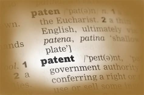 Premium Photo Patent Dictionary Definition