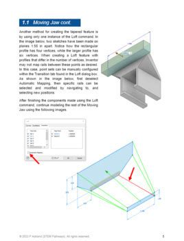 Advanced Modeling Assembly W Autodesk Inventor CAD Engineering