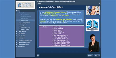 HTML CSS Courses Online Webmaster Courses