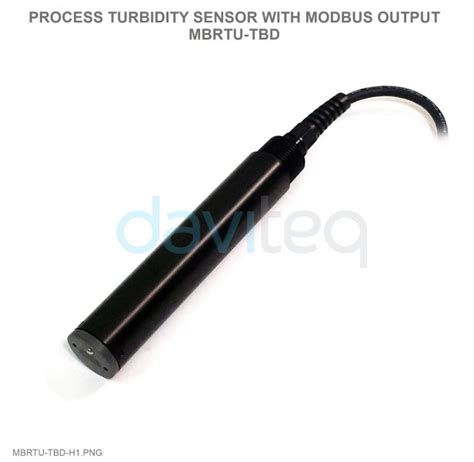 Daviteq Mbrtu Tbd Turbidity Sensor With Modbus Rtu Output Instruction Manual