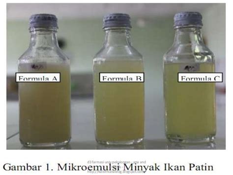 Ppt Formulasi Mikroemulsi Minyak Ikan Patin Tekfar