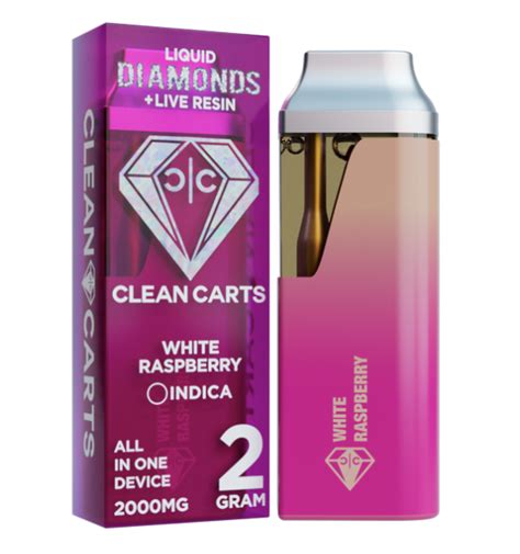 Clean Carts White Raspberry Clean Carts Official