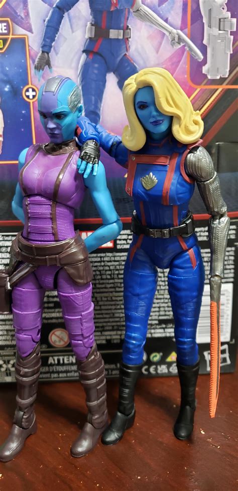 Mcu Nebula Headswap Between What If And Vol 3 R Marvellegends