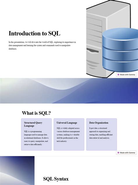 introduction to sql pdf sql databases