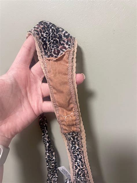 😈😈 [selling] [uk] 30f ️ Soaking Wet Cum Soak Panties Worn For 24h Worn