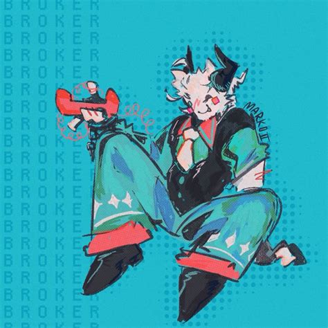 Broker Phighting Character Art Anime Cat Art Corner