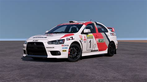 [mitsubishi Lancer Evolution X]rally Livery Gta5