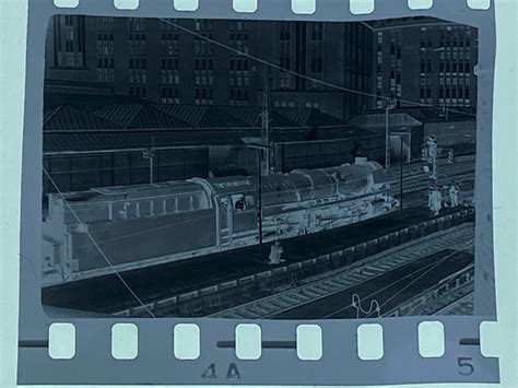Steam Locomotive Loco British Rail Railway Negative Ref 3k 19 £4 99