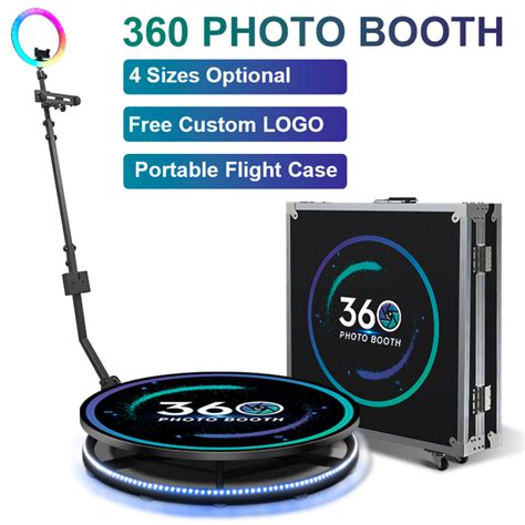 360 Photo Booth Video Booth Rotating Camera Platform With Ytok