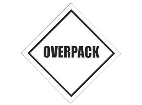 Adr Overpack 100 X 100 Mm Vs Rull à 250 Stk Arbeidsmiljøsenteret
