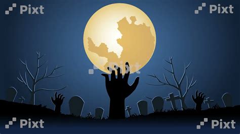 크로마키 소스 할로윈 좀비 공동묘지 귀신 무덤 비석 영상소스 2종 Youtube