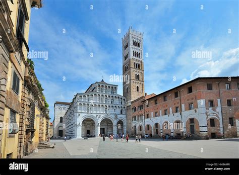 Lucca Tuscany Italy Stock Photo Alamy
