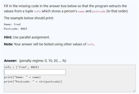 Solved Complete The Program Shown In The Answer Box Below Chegg