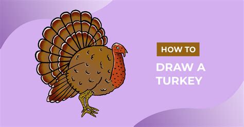 How To Draw A Turkey Design School
