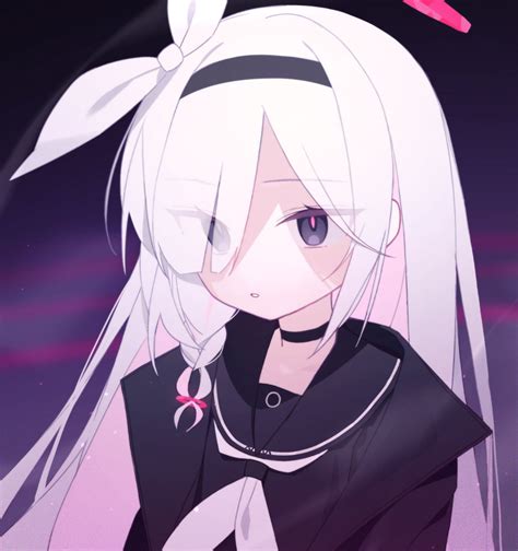 Safebooru 1girl Arona Blue Archive Black Choker Black Eyes