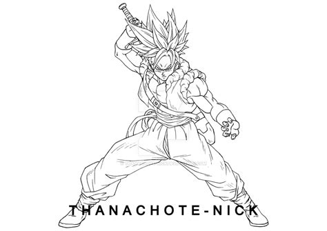 Gohanks SSB DBXV2 By Thanachote Nick Dragon Ball Artwork Dragon