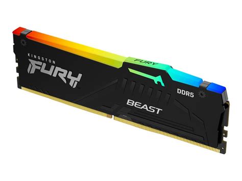 Kingston Fury Beast Rgb 16gb Ddr5 5600mhz Cl40 памет само за 103 лв от