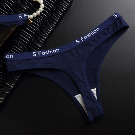Women S Panties Thong Cotton Underwear Women Sexy Sports Seamless Sexy Simple Invisible T Back