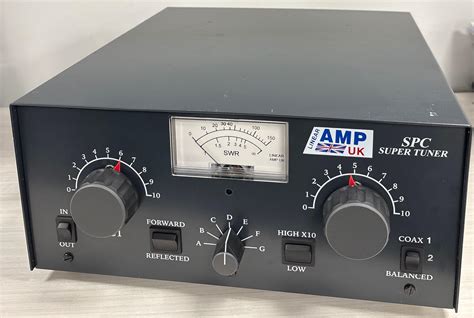 Second Hand Linear Amp Spc Mk2 Super Tuner Handling Up To 1500 Watts