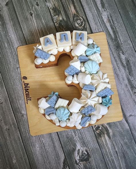 Торт цифра 3️⃣💙 не теряет своей популярности 💙😍