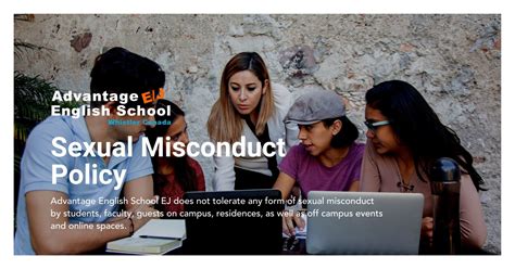 Sexual Misconduct Policy Advantage School E J
