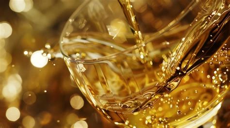 Premium Photo Golden Elixir Macro Shot Of Tequila Cascading Into Glass