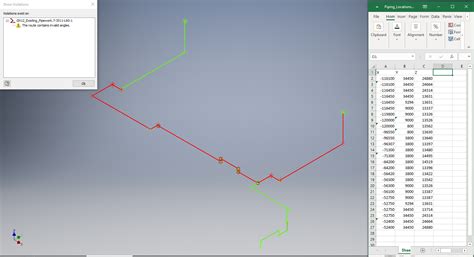 Route Contains Invalid Angles Autodesk Community