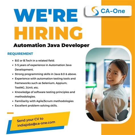Ca One Tech Cloud Inc On Linkedin Automationdeveloper Automationtesting Automationframework