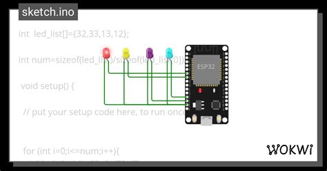 Flow Light Copy Wokwi Esp Stm Arduino Simulator