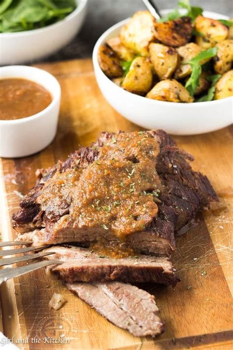 Red Wine Braised Instant Pot Brisket In One Hour Cher Copy Me That