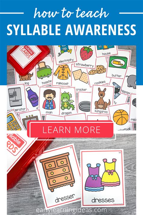 A Step By Step Guide On How To Teach Syllable Awareness Artofit