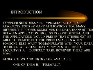 Firewall PPT